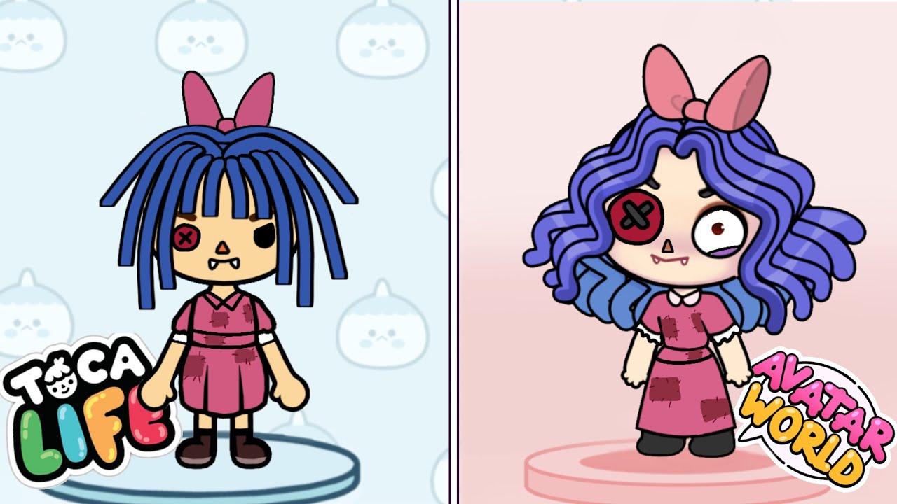 EVIL Ragatha in Toca Boca vs Avatar World 🎪 THE AMAZING DIGITAL CIRCUS ...