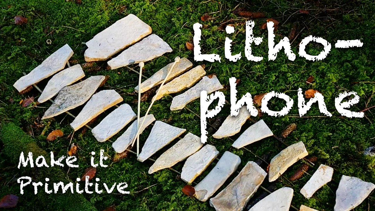 Primitive music 4: Limestone lithophone 🎵 - YouTube