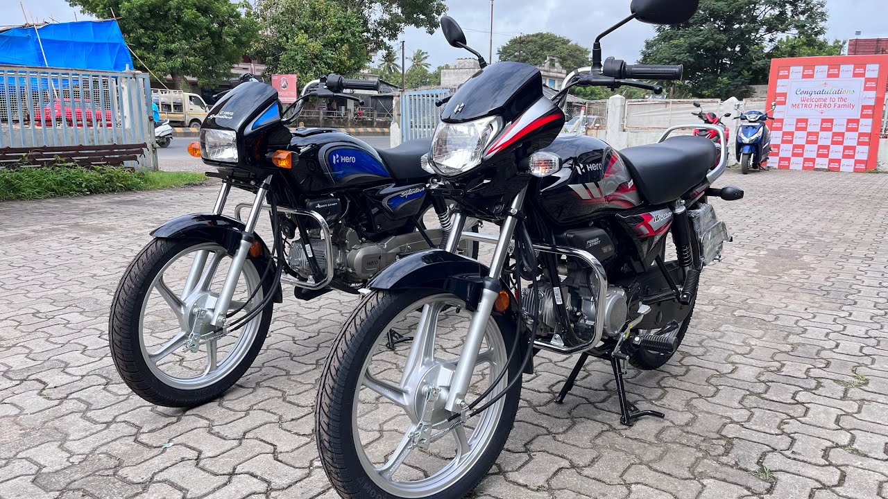 कौन सी लें?🤔Hero Splendor Plus Vs Hf Deluxe Bs6 | details comparison ...