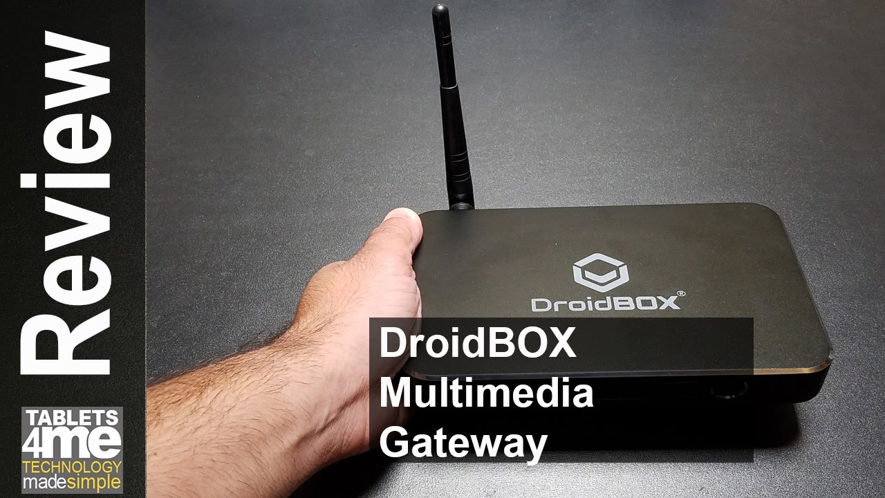 DroidBOX T8-S Plus Multimedia Gateway with Kodi "Indepth Review" - YouTube