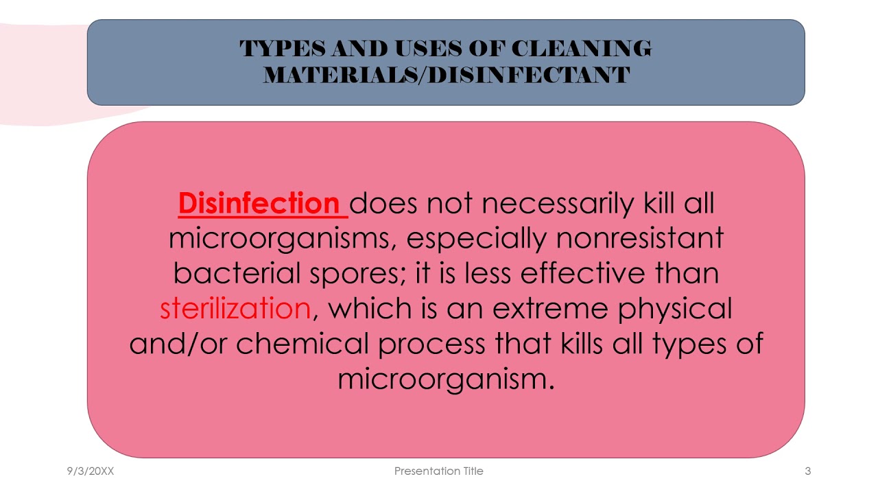 Types and Uses of Cleaning Materials - YouTube