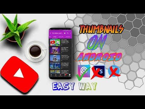 HOW TO MAKE CUSTOM THUMBNAILS ON ANDROID DEVICE|| USING PICSARTMAKE ...