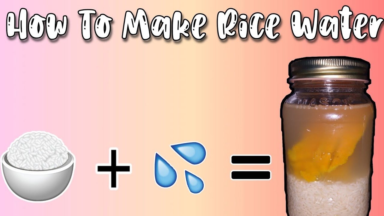 How To Make Rice Water / Rice Water Treatment - YouTube