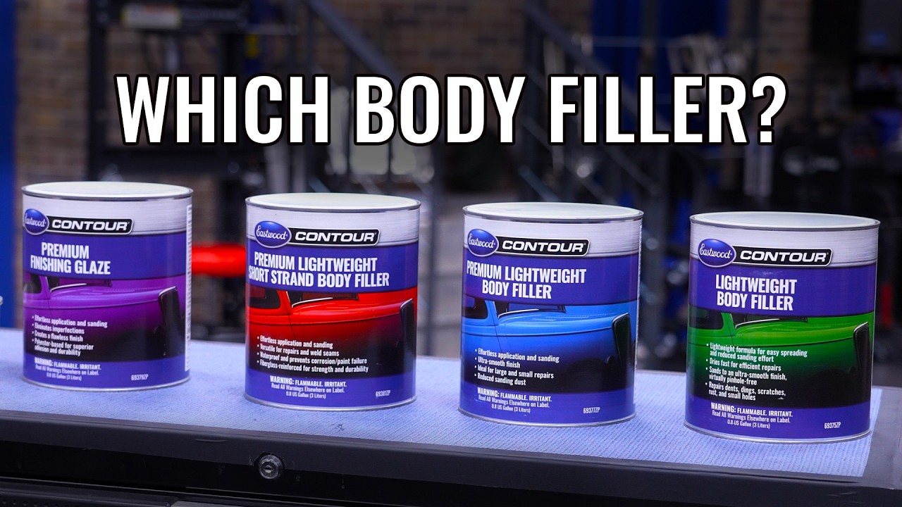 Which Body Filler Should I Use? - Beginner's Guide - YouTube