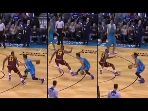 LeBron James gets crossed up + extras(compilation) - YouTube