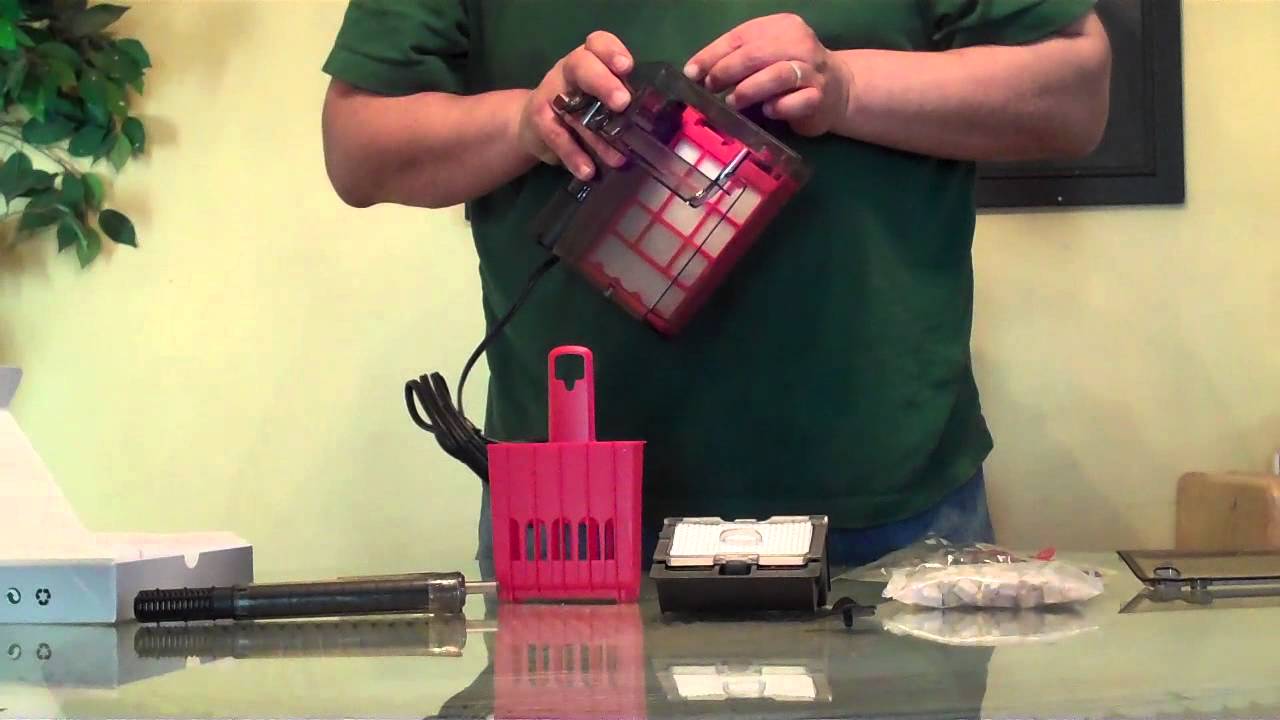 Opening the Fluval C2 HOB Filter - YouTube