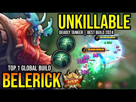 BELERICK BEST BUILD 2024 | BUILD TOP 1 GLOBAL BELERICK GAMEPLAY ...