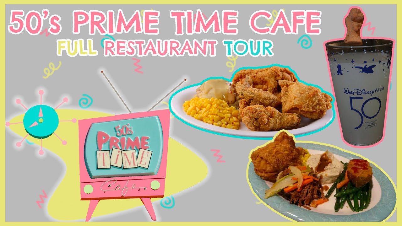 50's PRIME TIME CAFE AT DISNEY’S HOLLYWOOD STUDIOS | DINING AND FULL ...