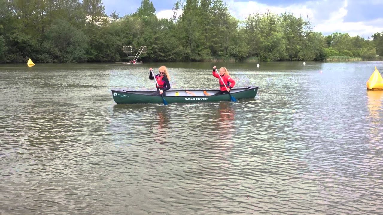 Canoeing - Sculling Draw Stroke - YouTube