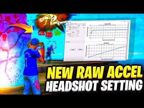 HOW TO USE PANEL HEADSHOT WITH OUT USING PANEL😱RAW ACCEL SETTING 😍HOW ...