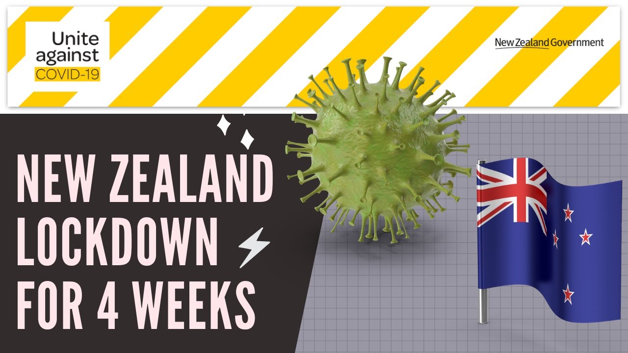 NZ Coronavirus News : New Zealand lockdown for 4 weeks - YouTube