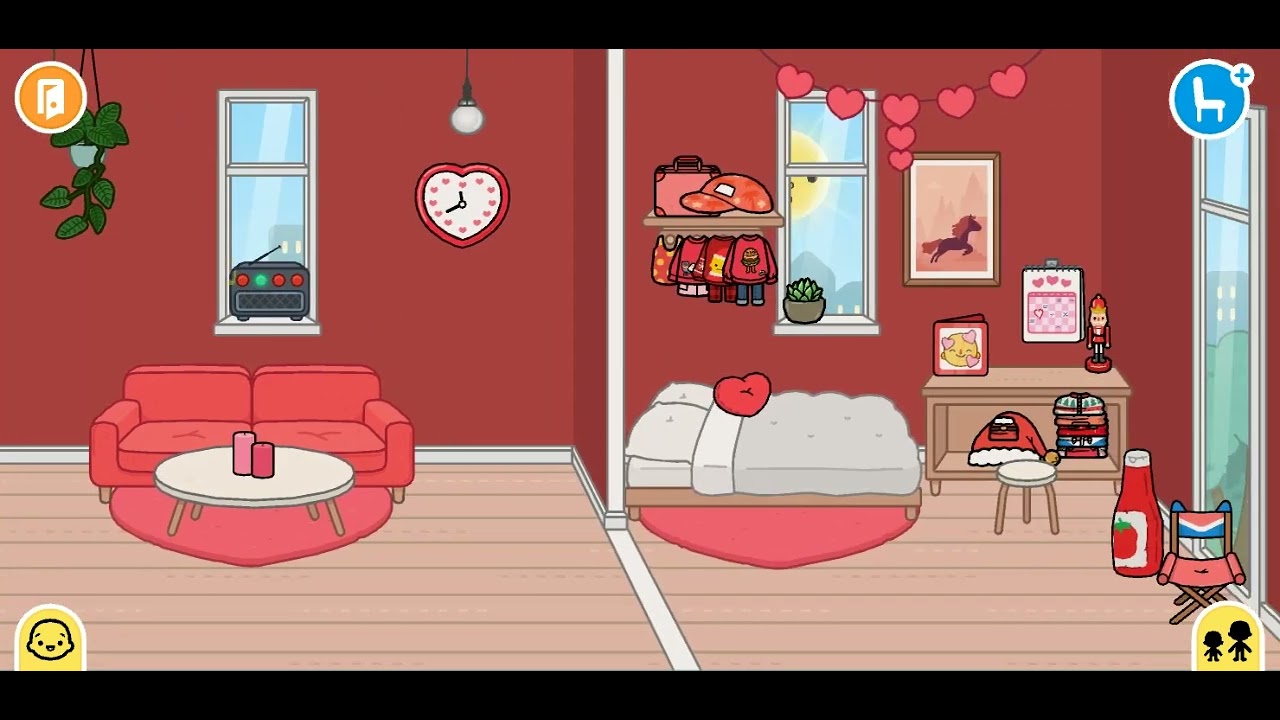 FREE ROOM RED TOCA BOCA ! pour @AlexiaNamikaze12 💗 - YouTube