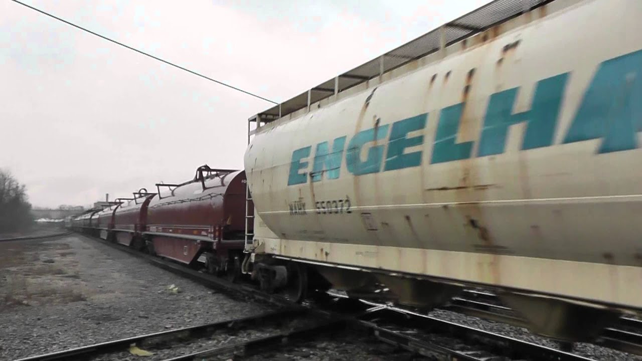 Two Train meet at Durand - YouTube