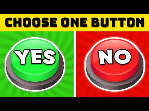 Ultimate Choose One Button Yes or No📤 Challenge! 🔘 Can You Make the ...