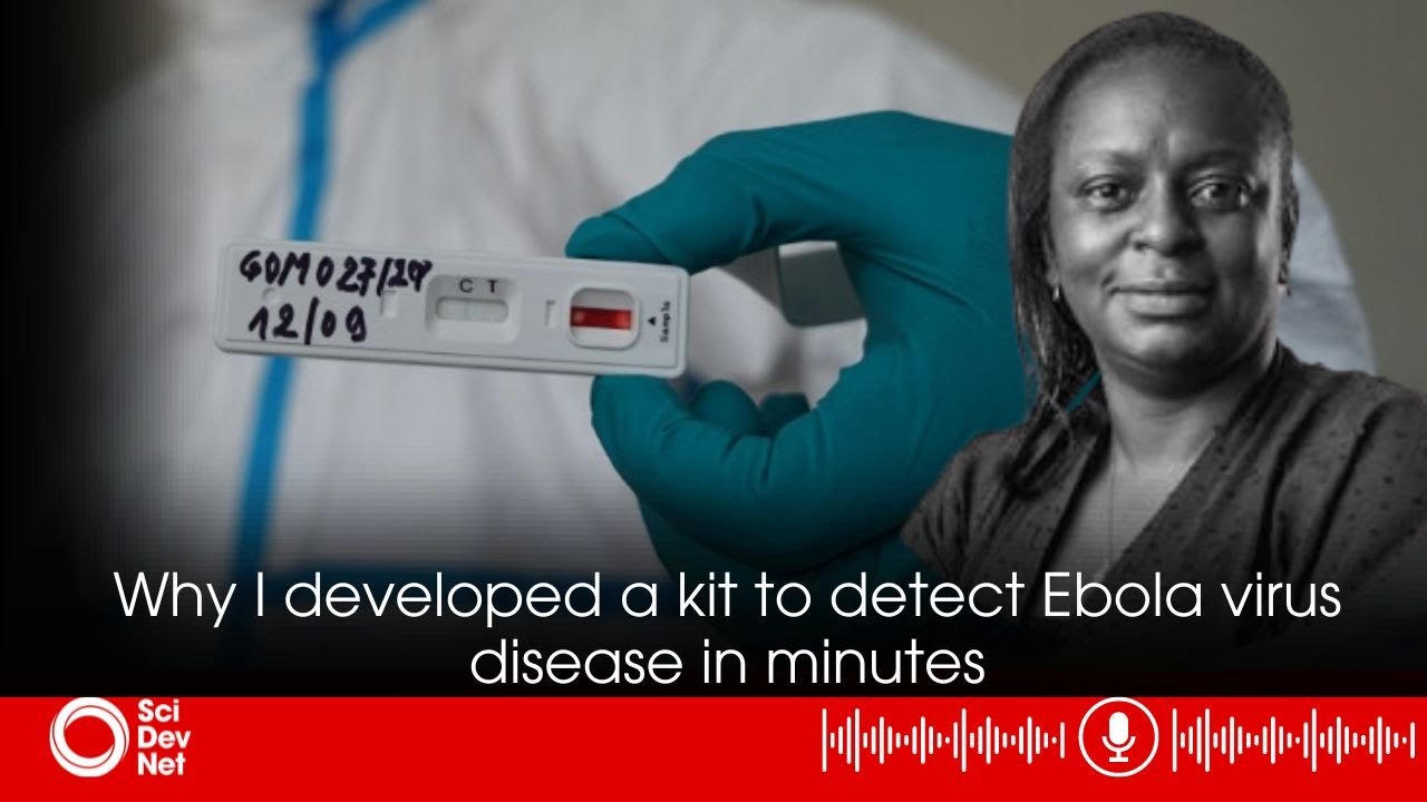 Why I developed a kit to detect Ebola virus disease in minutes - YouTube