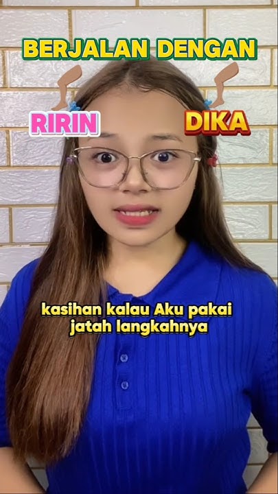 #pov : Kamu berjalan dengan langkah Ririn - YouTube