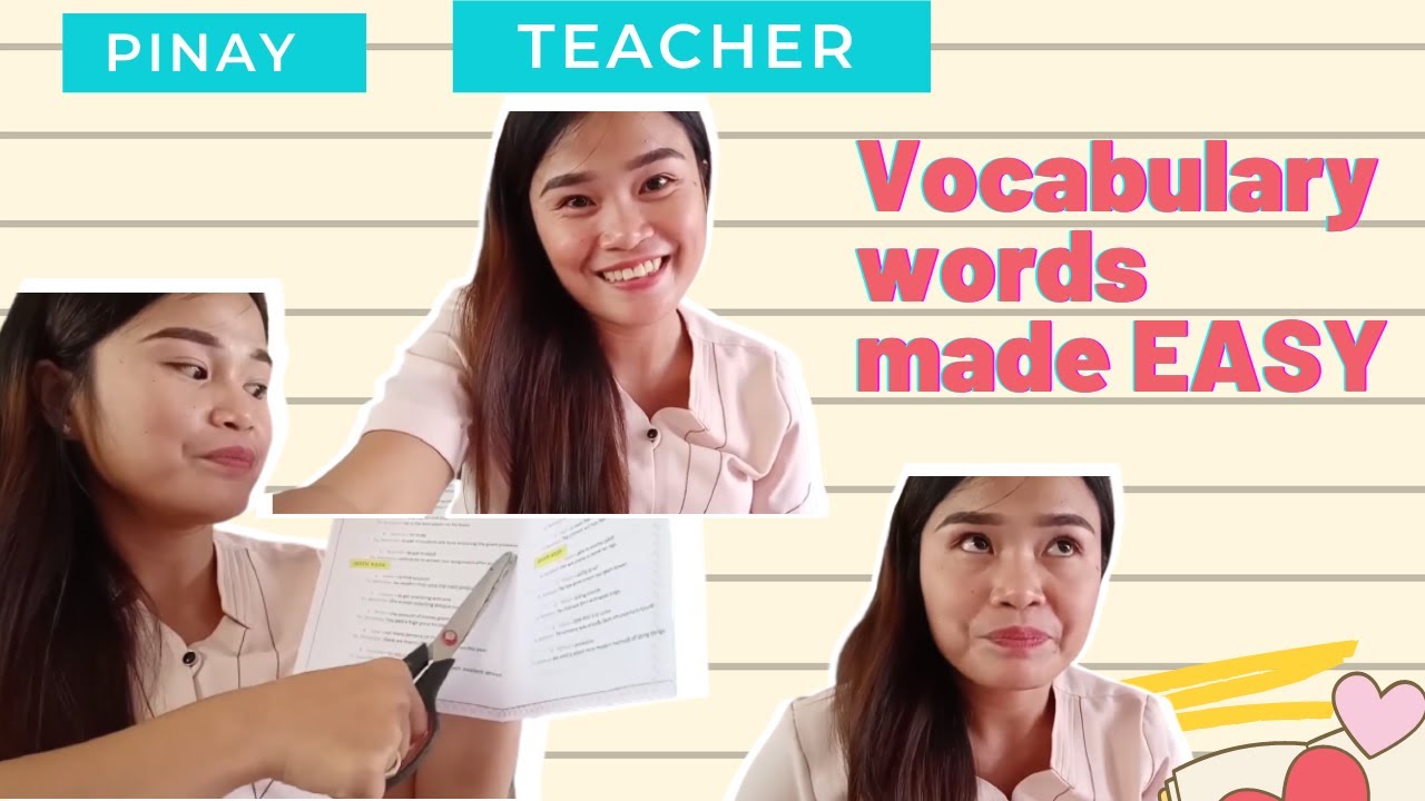 Vocabulary Words Made Easy - Modular Learning - YouTube