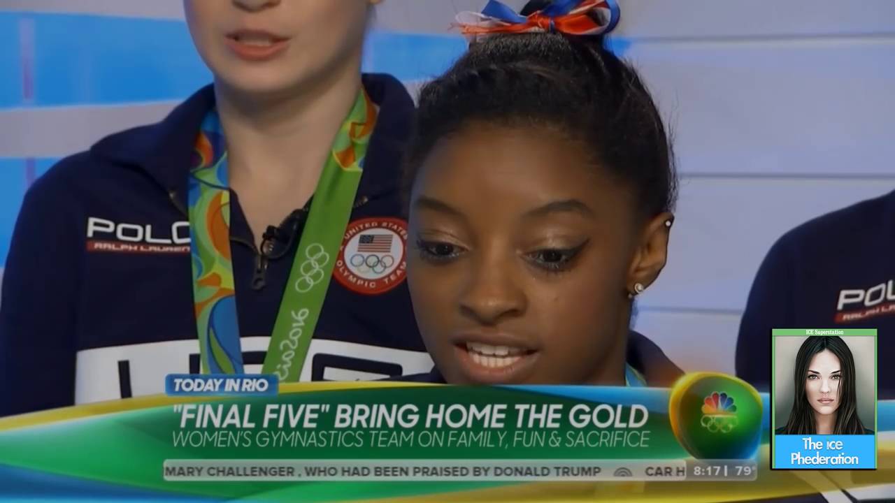 US Women's Gymnastics Team Final 5 Interview on Today Show | LIVE 8 10 ...