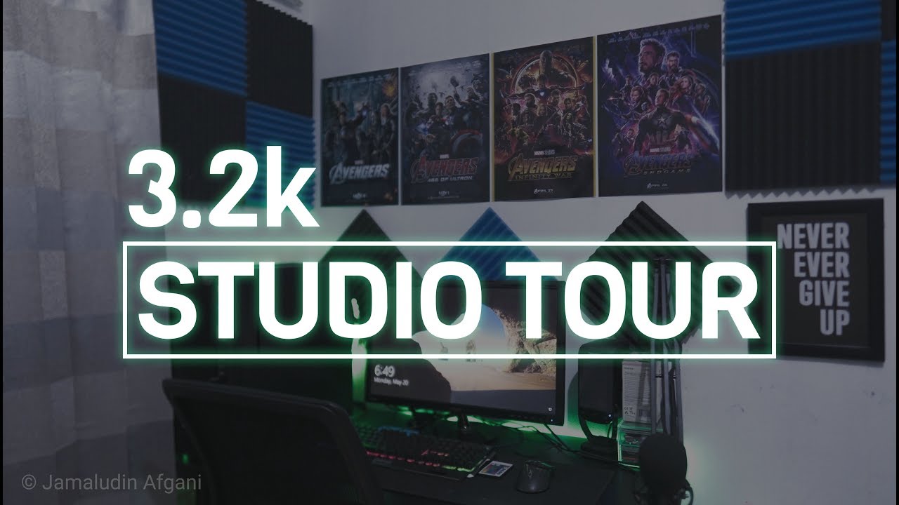 studio tour 3.2k - YouTube