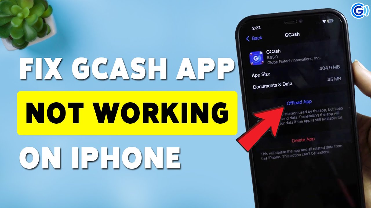 How To Fix GCash App Not Working On iPhone | Resolve GCash App Issues ...