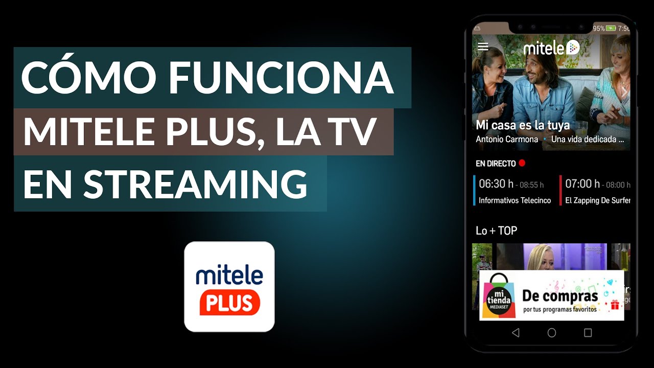 ¿Qué es y Cómo Funciona MiTele Plus? La Televisión en Streaming - YouTube