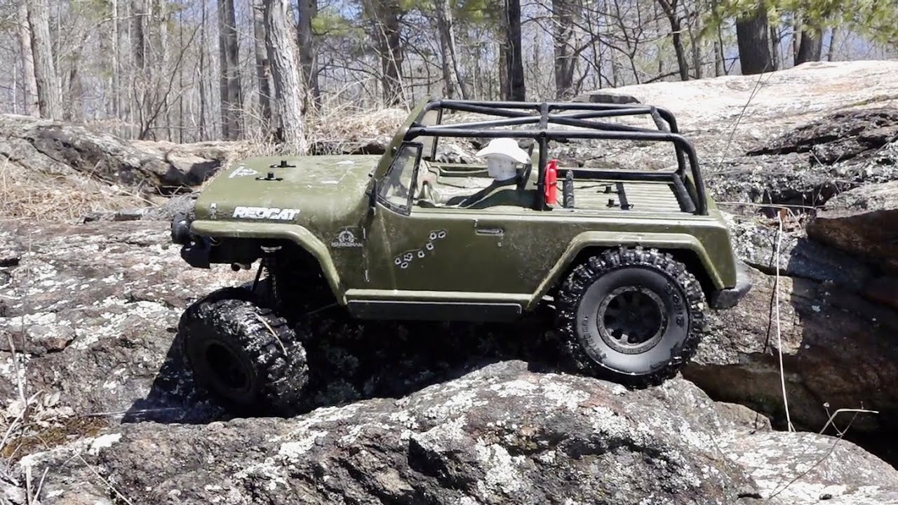 RC ATHLETES - Rock Crawling The RedCat Marksman!! - YouTube