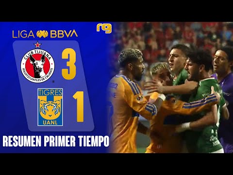SE ARMÓ LA BRONCA Y ROJA POR CUBRIRSE LA BOCA | XOLOS VS TIGRES | LIGA MX | J1 AP. 2026