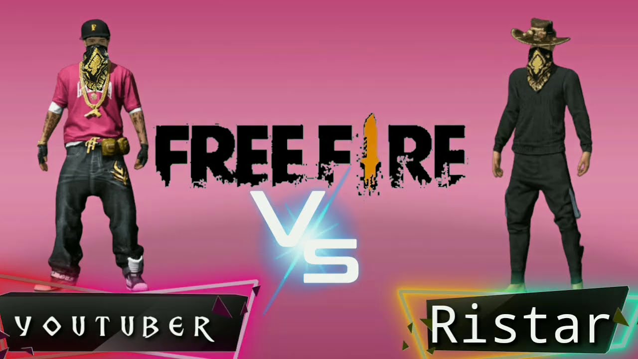 Youtuber vs raistar 1vs1 Free fire pro players coment your id aloak ...