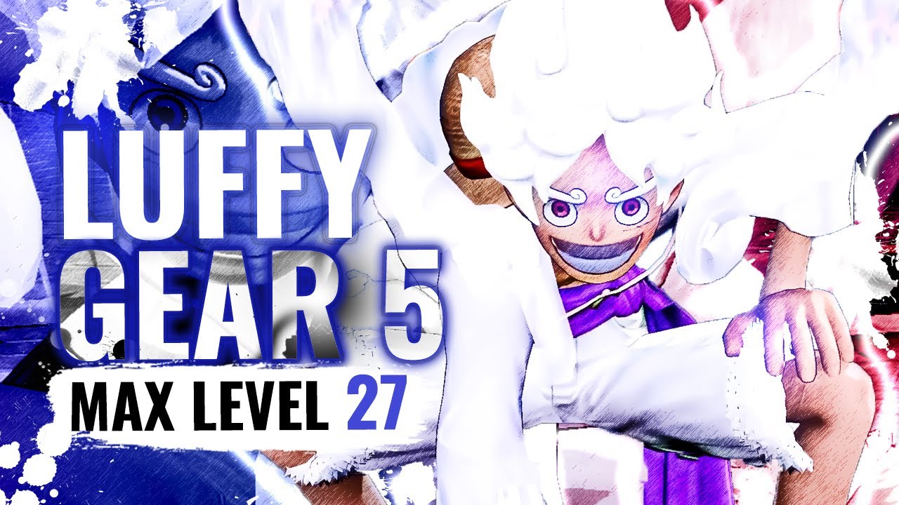 ONE PIECE PIRATE WARRIORS 4 LUFFY GEAR 5 MOVESET #3 MAX LEVEL 27 PS5 ...