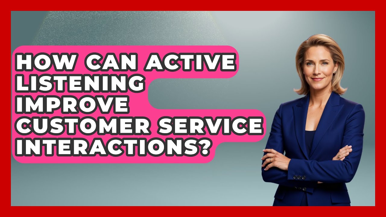 How Can Active Listening Improve Customer Service Interactions ...