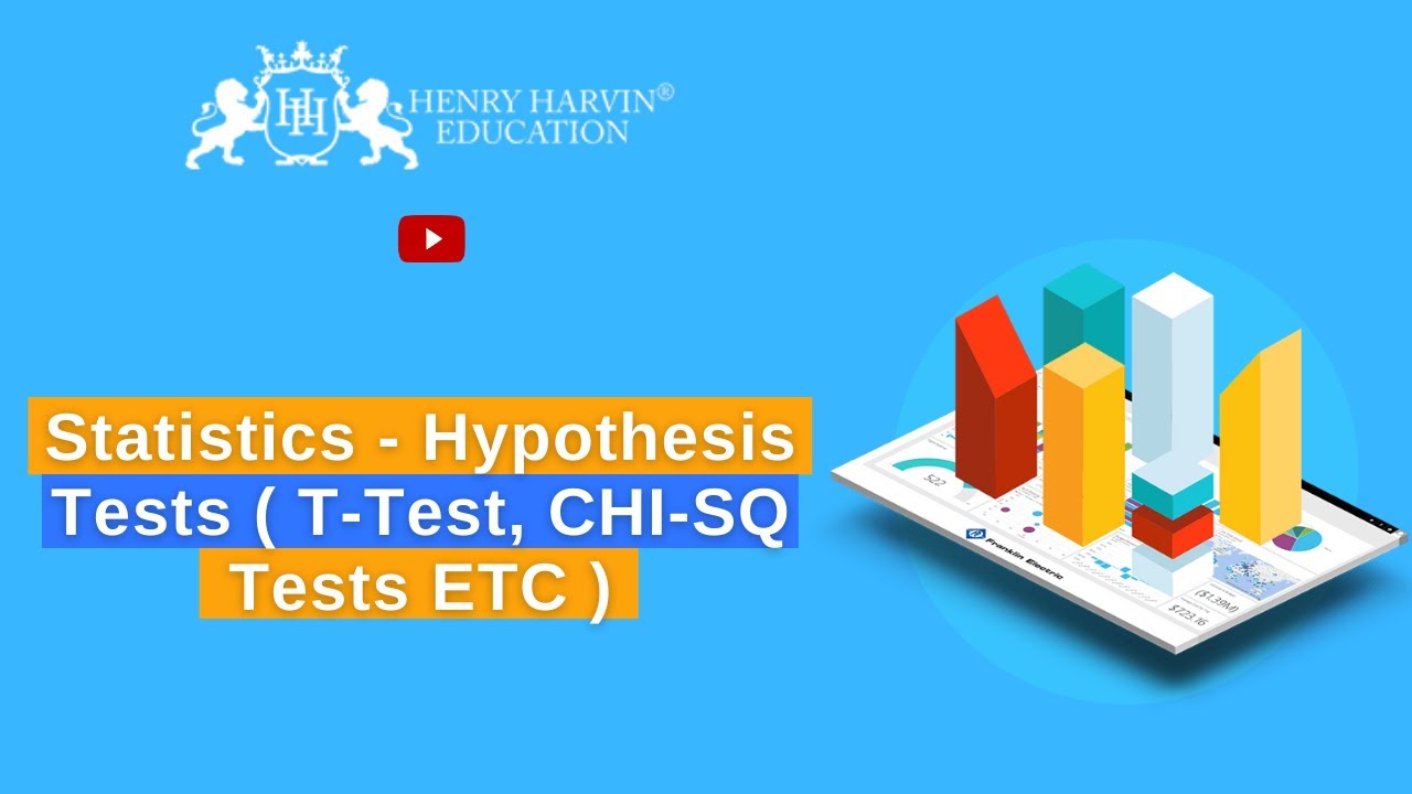 Statistics - Hypothesis Tests | Business Analytics With Python Full ...