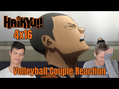Volleyball Couple Reaction to Haikyu!! S4E16: \