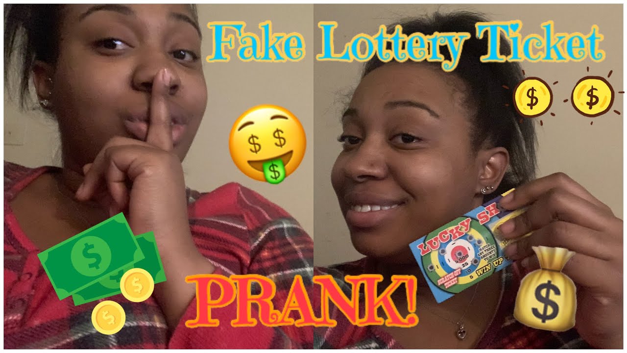 Fake Lottery Ticket Prank on Fiancé - YouTube