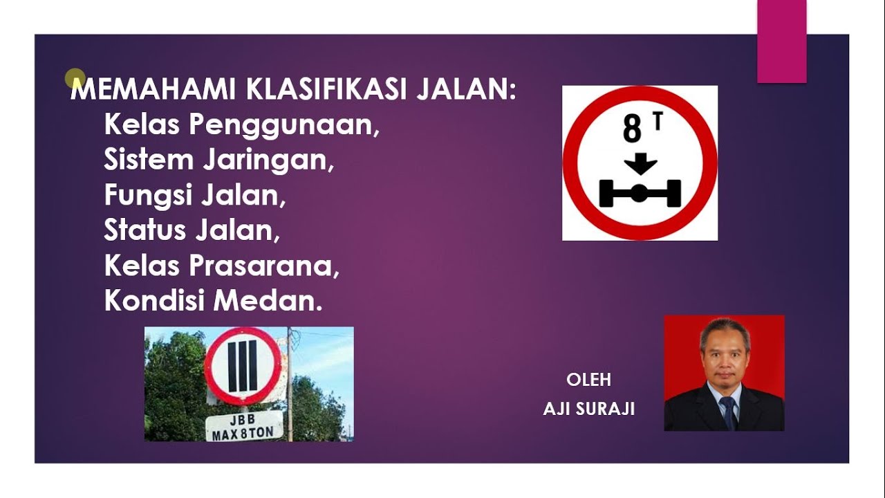 Klasifikasi Jalan - YouTube