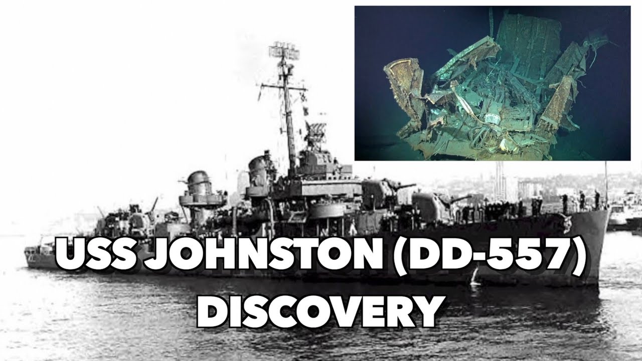 USS Johnston (DD-557) Discovery - Latest Footage - YouTube