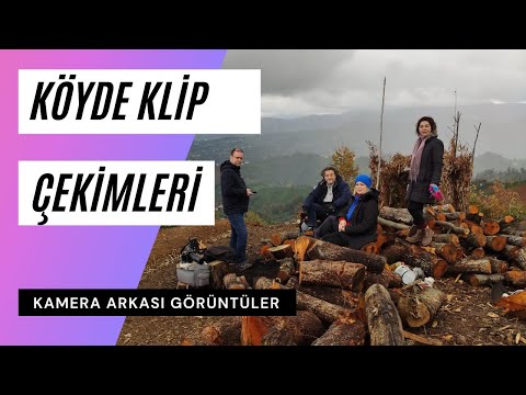 Köyde Klip Çekimleri Kamera Arkası Görüntüler