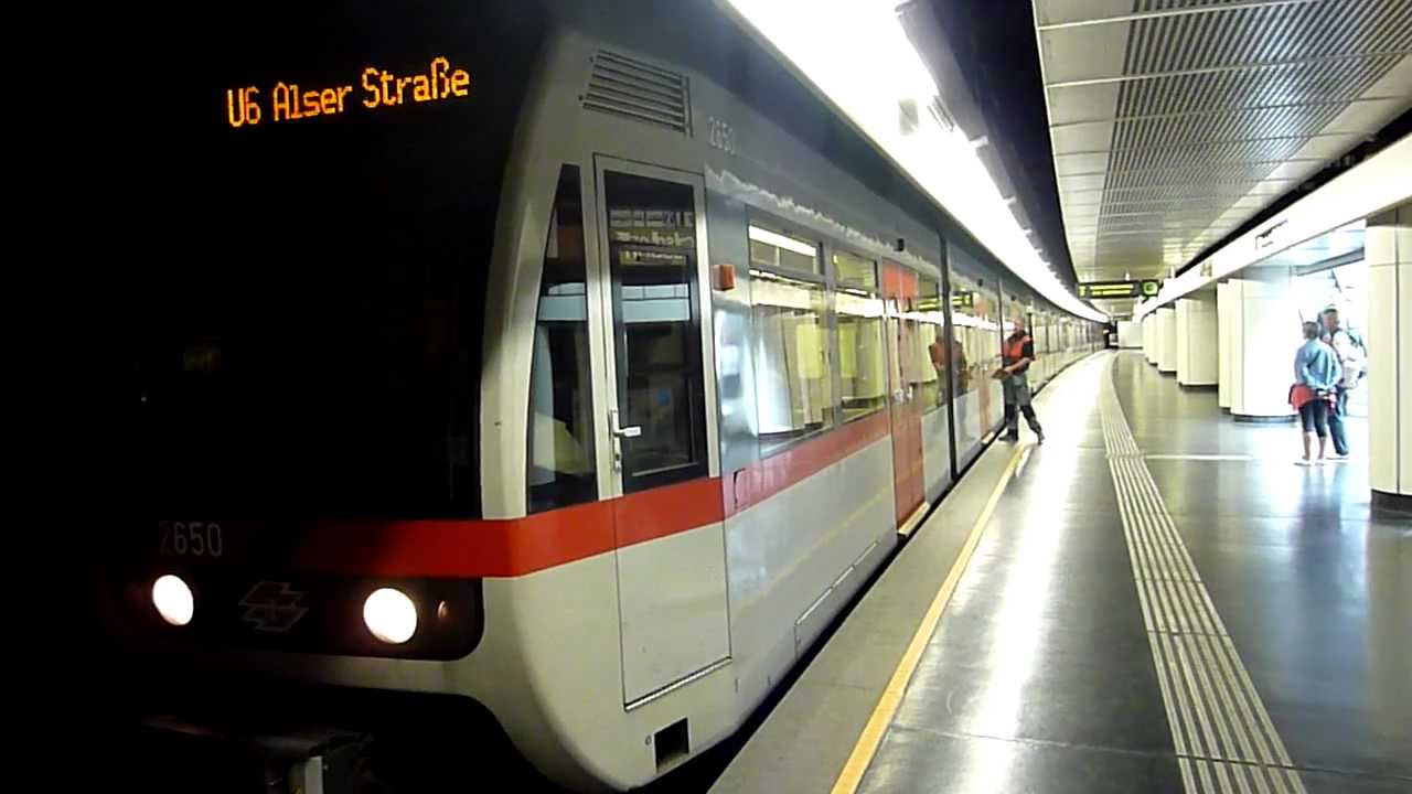 U6 Floridsdorf Ausfahrt (U-Bahn Wien) - YouTube