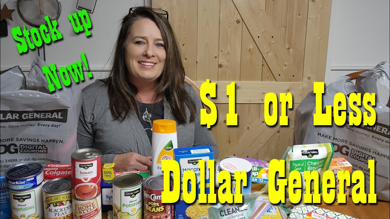$1 or Less From Dollar General ~ Stock Up NOW! ~ Budget Friendly ...