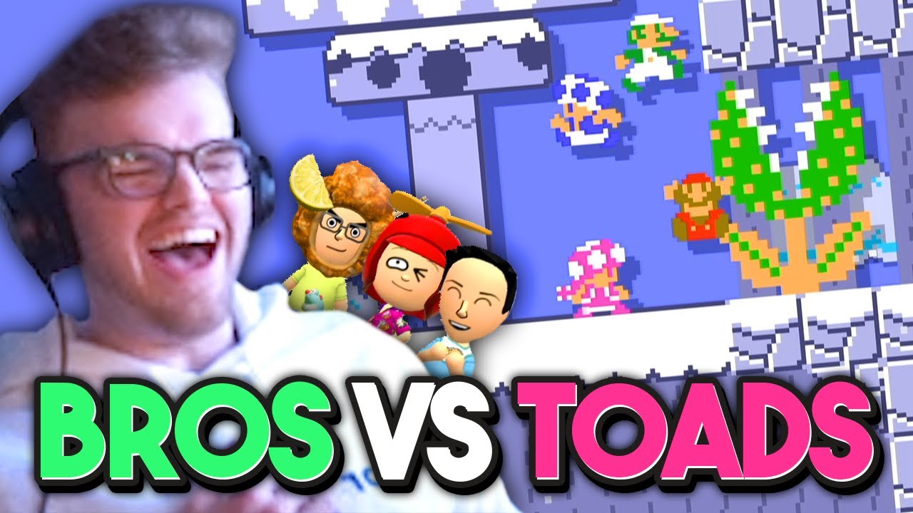 The BEST Way to Play 2v2 in Mario Maker 2 Multiplayer Versus (ft. DGR ...