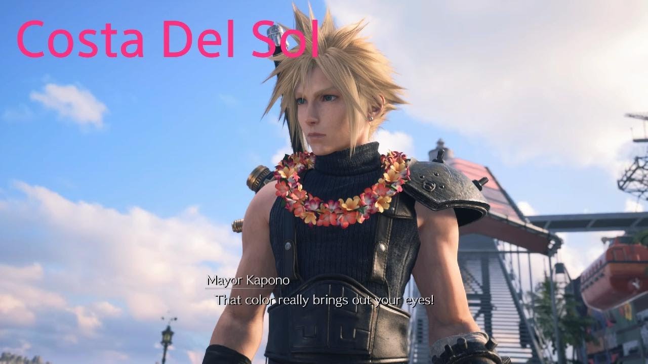🌊 Arrival at Costa Del Sol - FINAL FANTASY VII REBIRTH (PS5) - YouTube