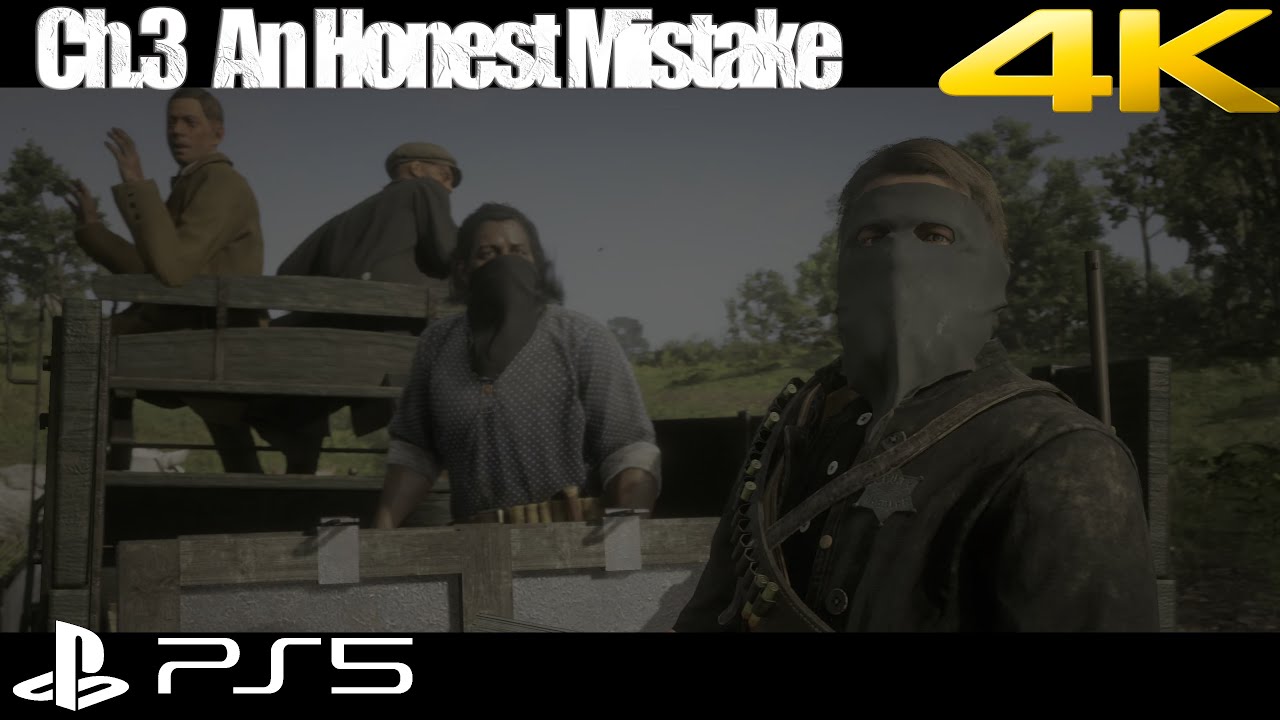 An Honest Mistake - RDR2 - 4K PS5 - Walkthrough - Chapter 3 - Clemens ...