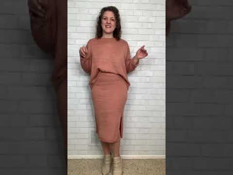 Daylight Knit Pencil Skirt Fit Video