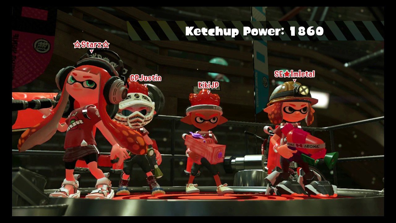 Splatoon 2 - Splatfest #2: Mayonnaise vs. Ketchup (Team Ketchup ...