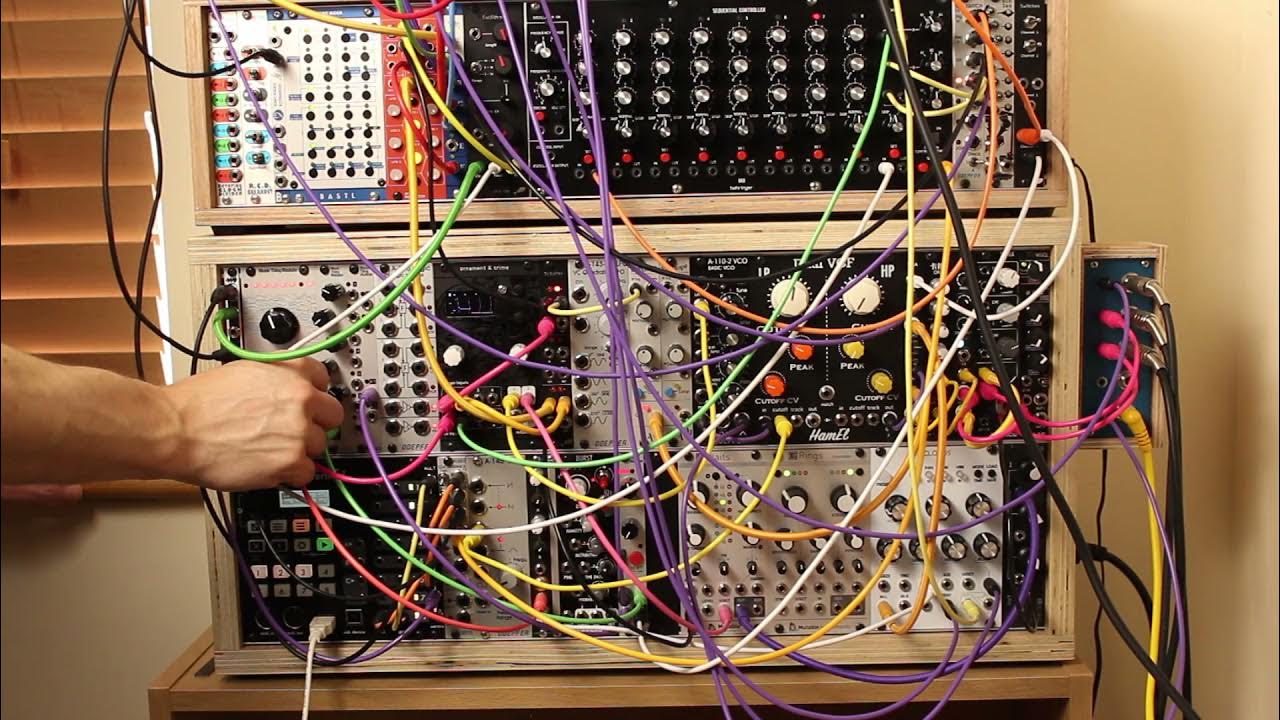 Eurorack Performance (Euclidean Sequencer Demo) - Flying Saucers - YouTube