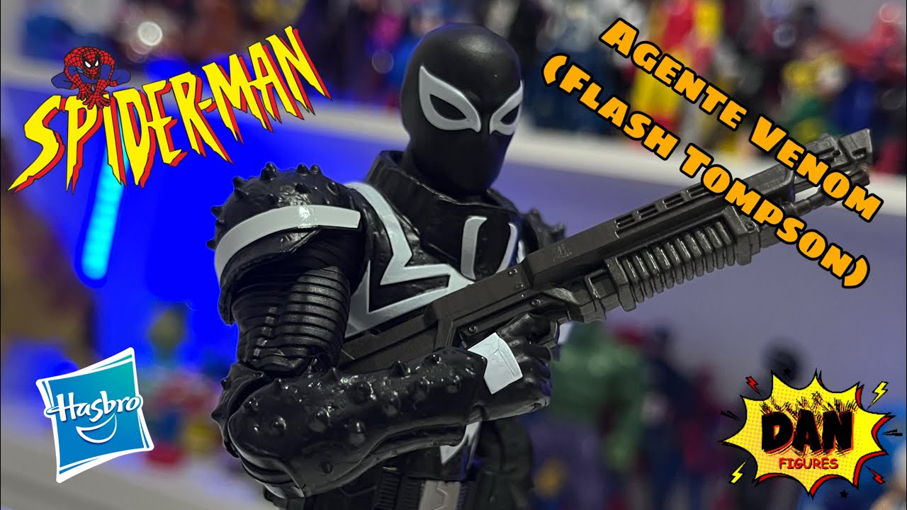 AGENT VENOM - WAVE RETRO SPIDERMAN - YouTube