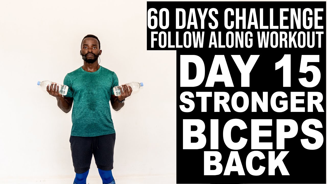 HOME WORKOUT 60 DAYS PROGRAM, 60 DAYS CHALLENGE, DAY 15 UPPER BODY PULL ...