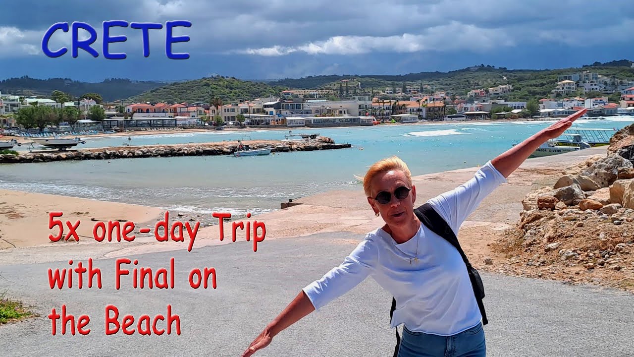 2024 Crete. In One Day : Rethymno, Mili Gorge, Kourna Lake. - YouTube