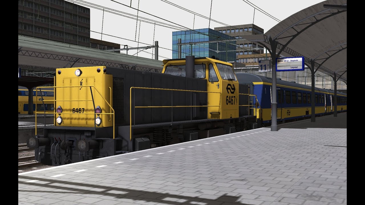 NS 6400 + ICr (Train Simulator 2016) - YouTube