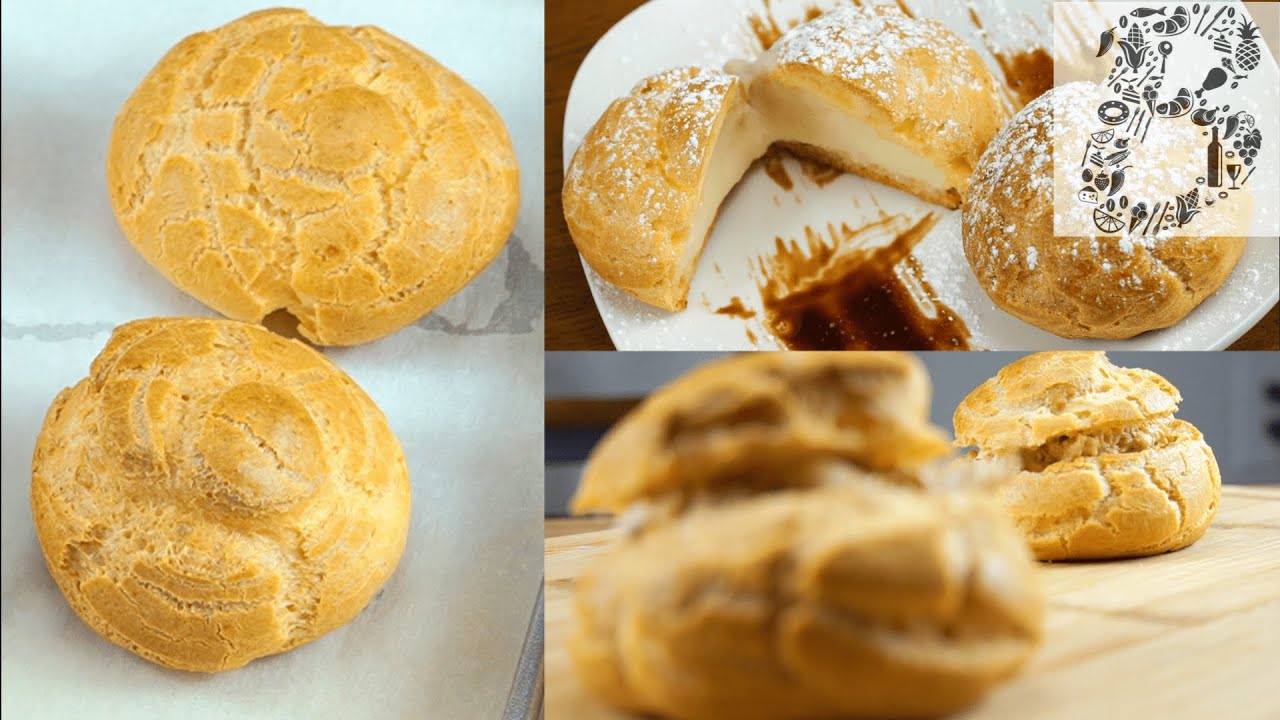 Cream Puffs | Savory Puffs | No Butter Choux Pastry | Cook with ...