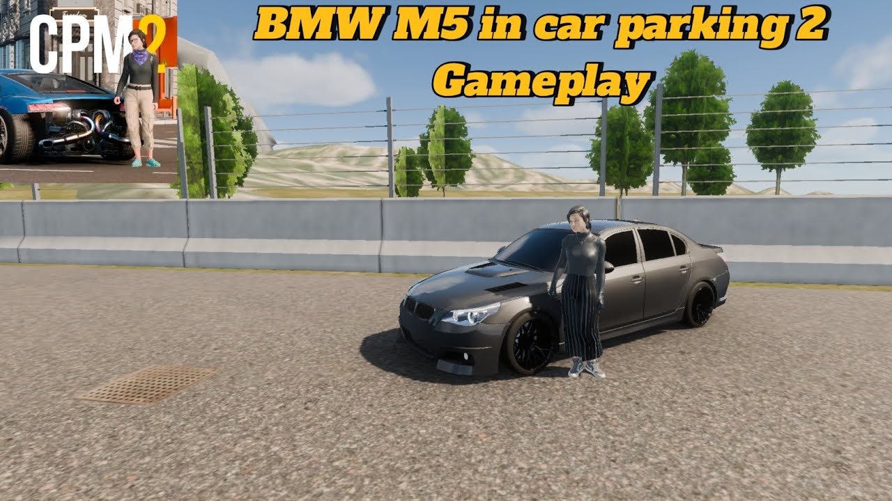 BMW M5 in car parking multiplayer 2 gameplay - YouTube